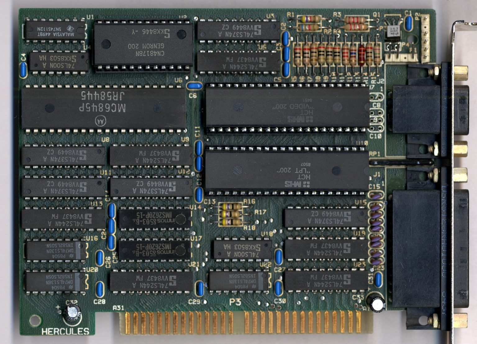 Hercules, la tarjeta gráfica que nació de la necesidad - MS-DOS Club