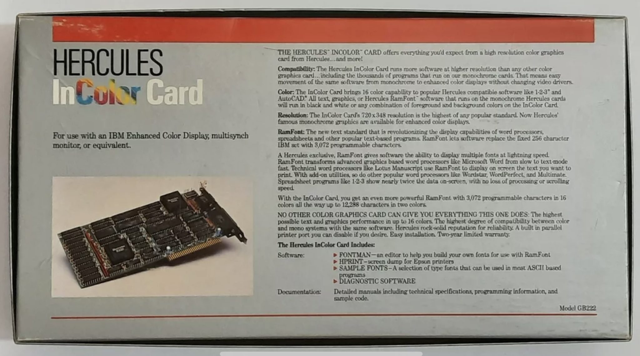 Hercules, la tarjeta gráfica que nació de la necesidad - MS-DOS Club