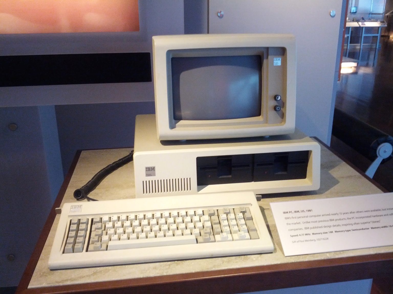 Modelos de PC de IBM I – IBM PC, IBM PC XT y IBM PC Junior. - MS-DOS Club