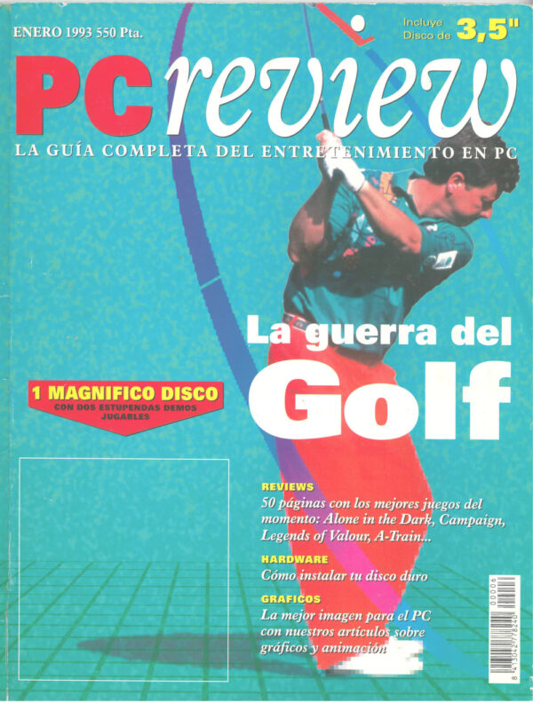 Preservado el número 6 de la revista PC REVIEW - MS-DOS Club